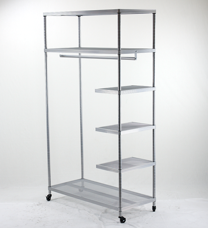 DELUXE FINE MESH CLOTHING RACK