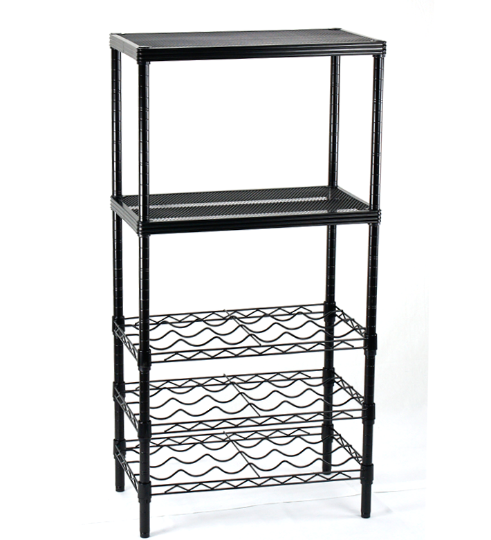 FINE MESH WITH WINE HOLDER RACK